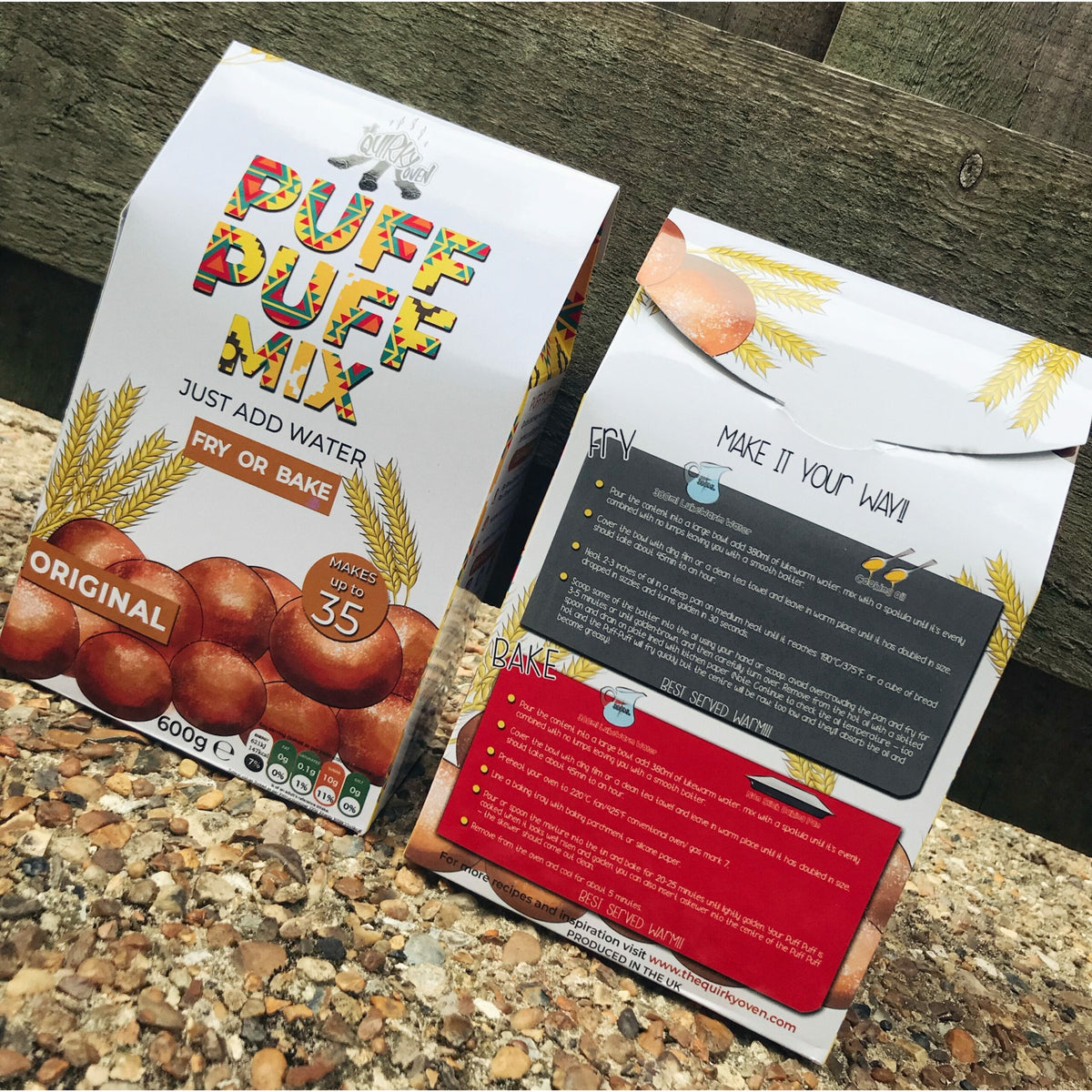 Puff Puff Mix - Original – The Quirky Oven